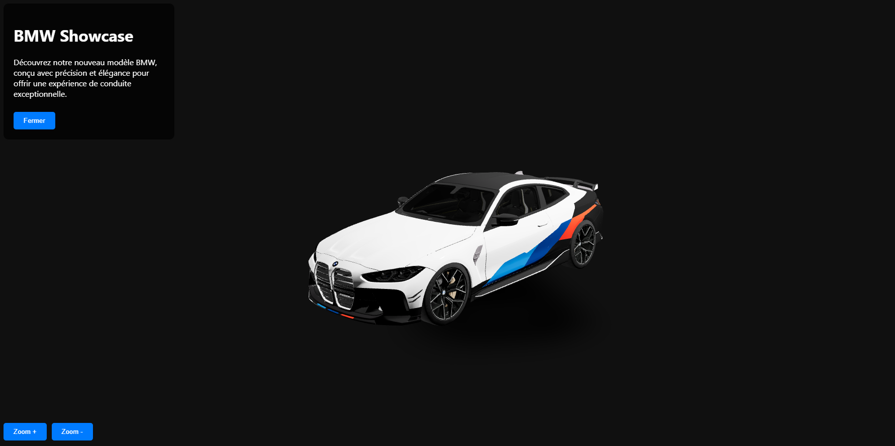 Showcase 3D with Three.js 🚗🎮 | Showcase-car